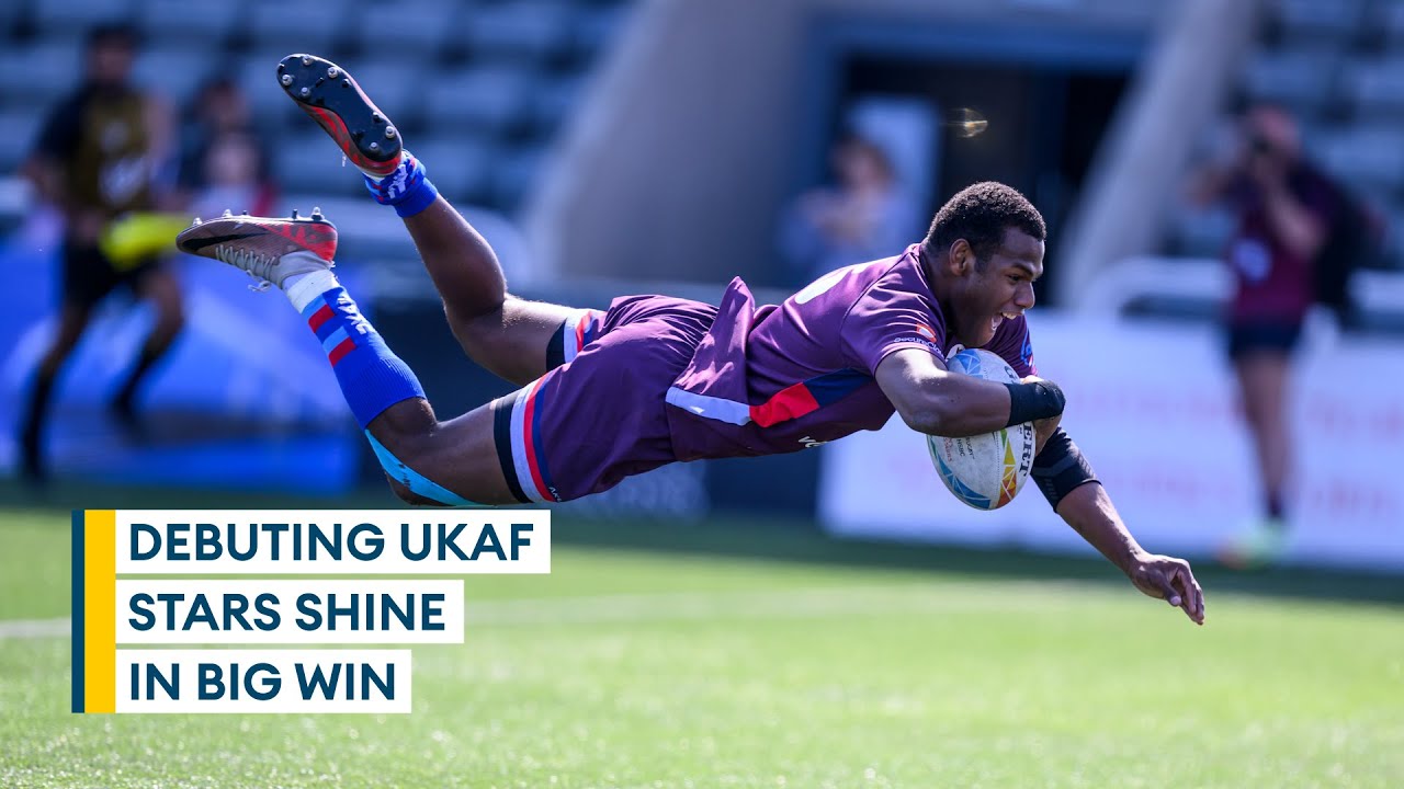 UKAF men score fourteen tries as they thrash North of England Select at ...