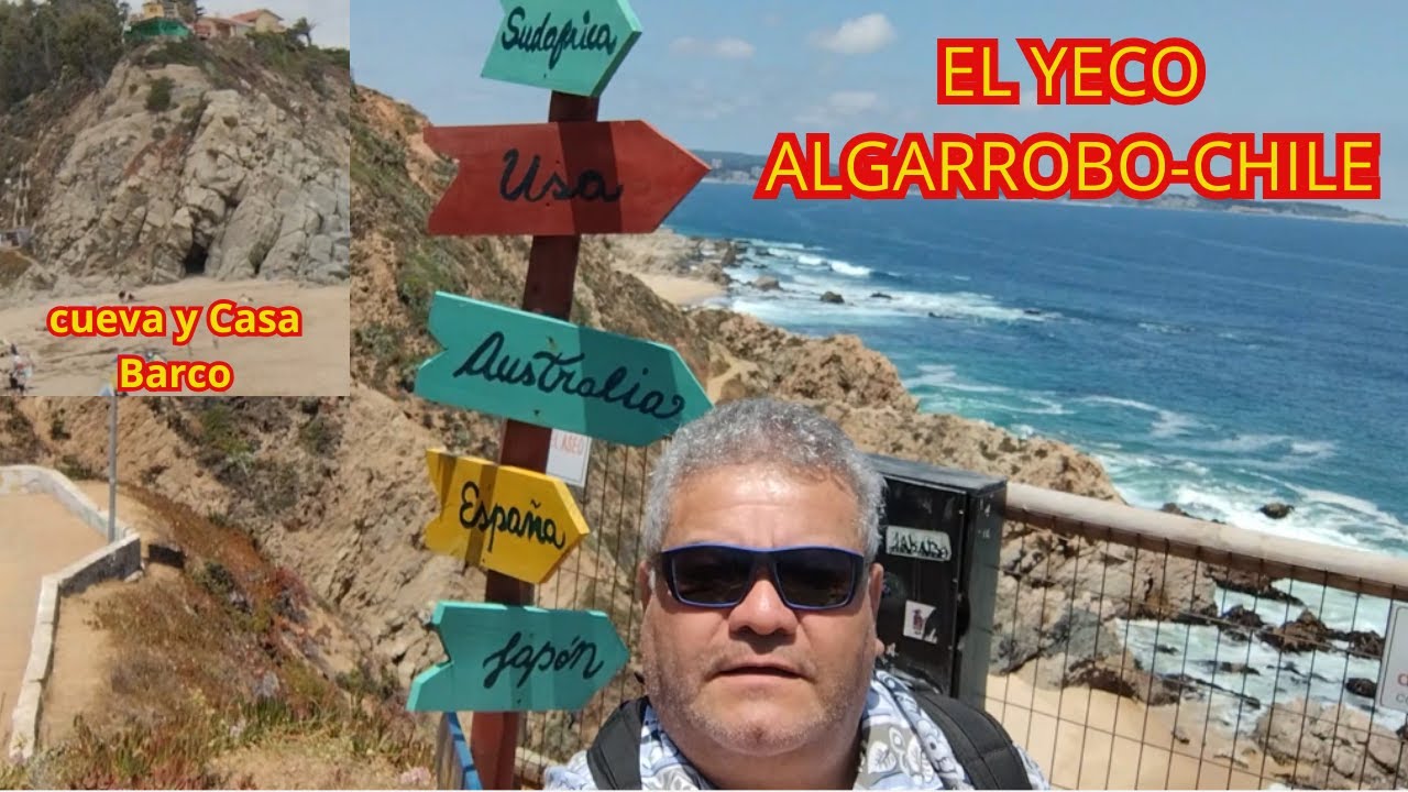 El Yeco: Un Lugar de Ensueño con Playas Doradas y un Barco en lo Alto de un monte Algarrobo ...