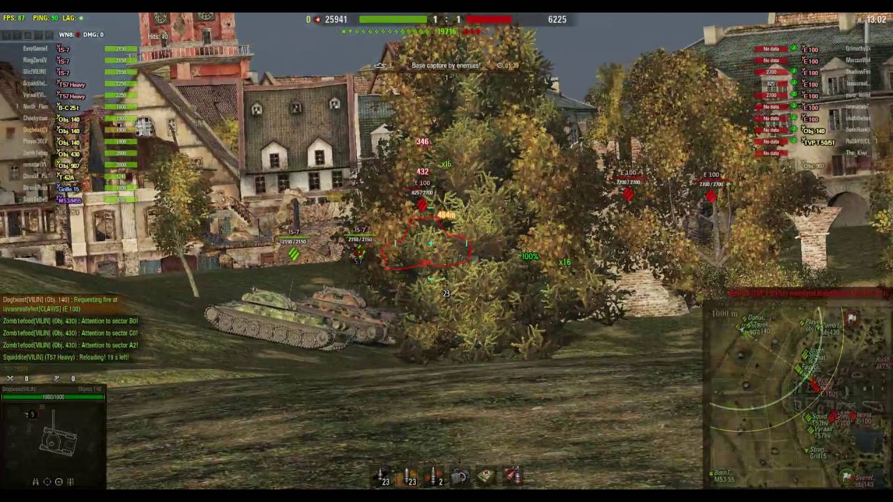 10 01 2016 VILIN vs CLAWS Siegfried Line Defense - YouTube