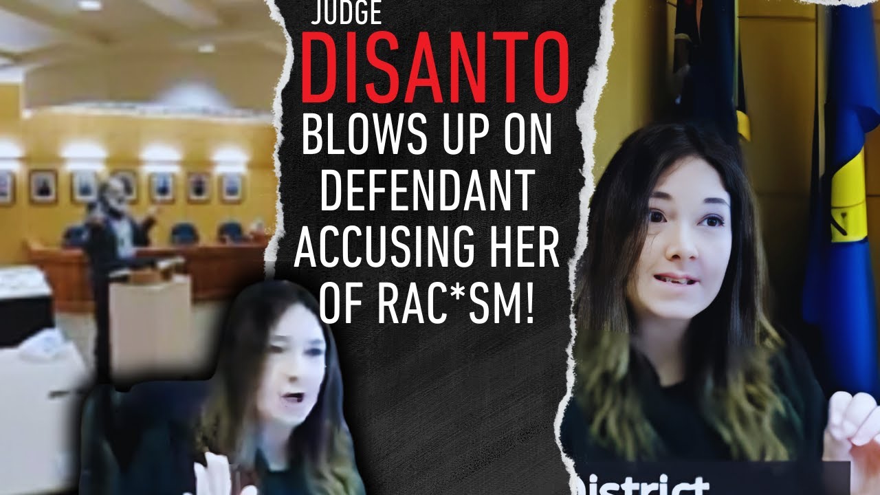 JUDGE BLOWS UP ON DEFENDANT ACCUSING HER OF BEING BIAS AND PREJUDICE ...