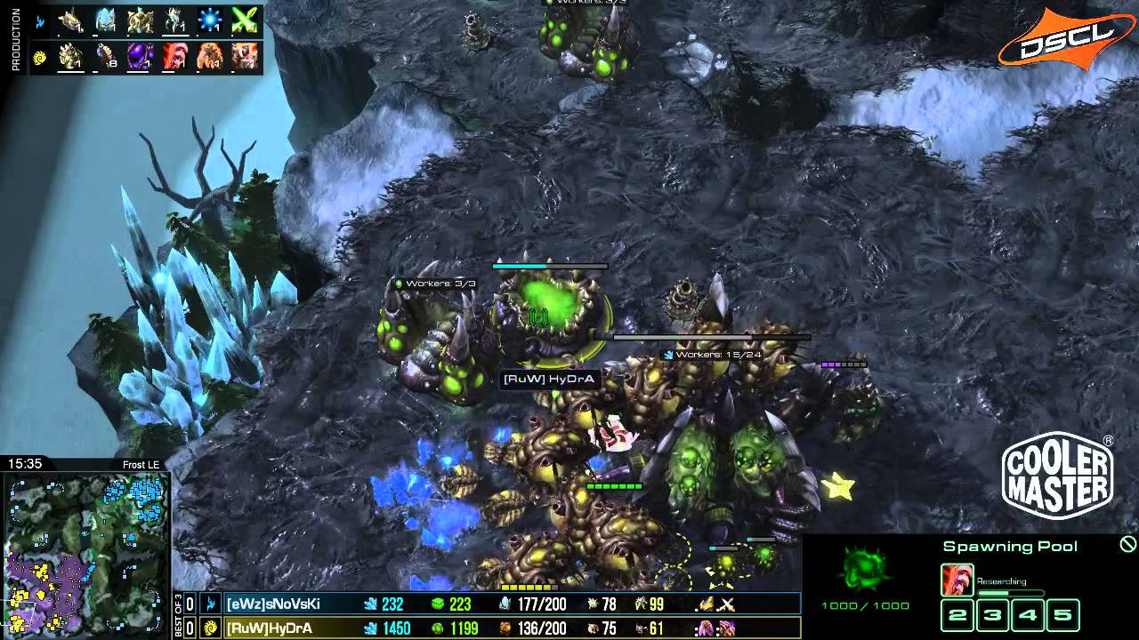 DSCL Open 2014 - Snovski vs. HyDrA - Game 1 - YouTube
