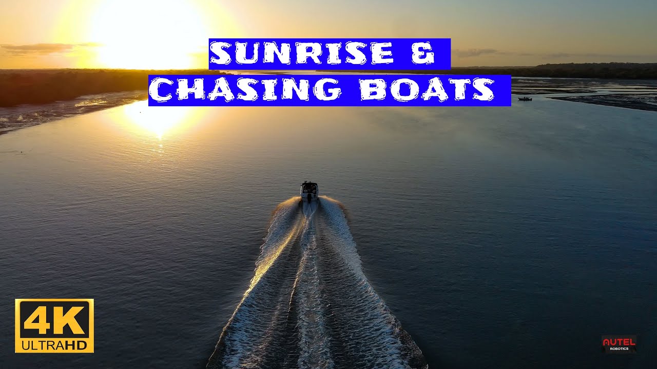 Chasing Boats & Jetskiis by Drone - 4K - YouTube