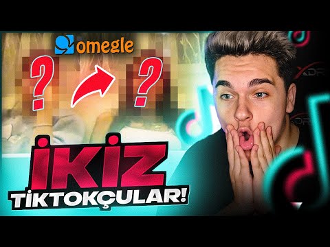 OMEGLEDE İKİZ TİKTOKÇULARA DENK GELDİM!