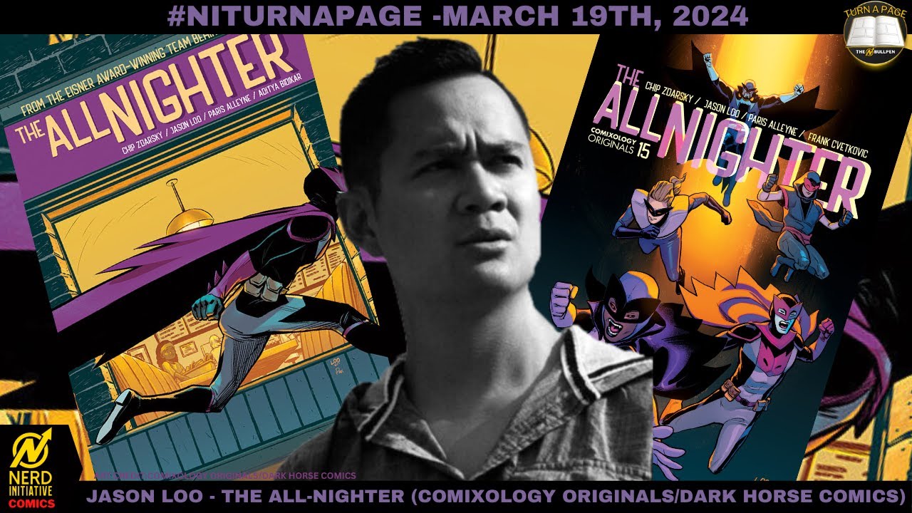 JASON LOO (THE ALL-NIGHTER - COMIXOLOGY ORIGINALS/DARK HORSE COMICS ...