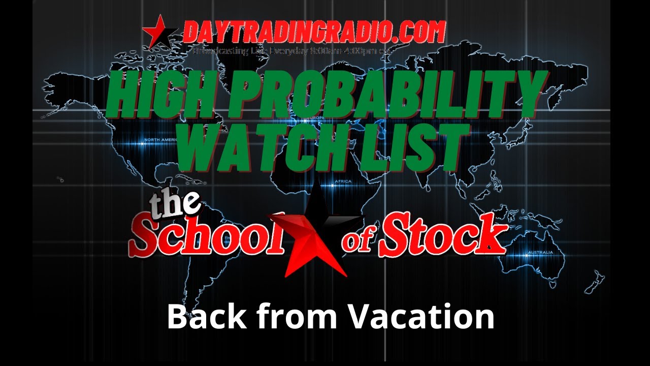 Back from Vacation Show starts early tomorrow. What I am looking at to ...