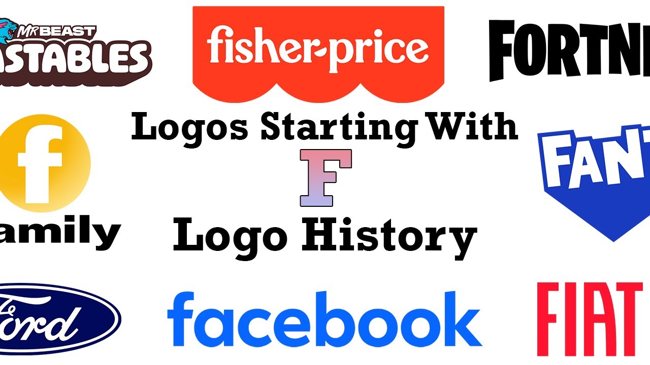 Logos Starting With "F" Logo History - YouTube