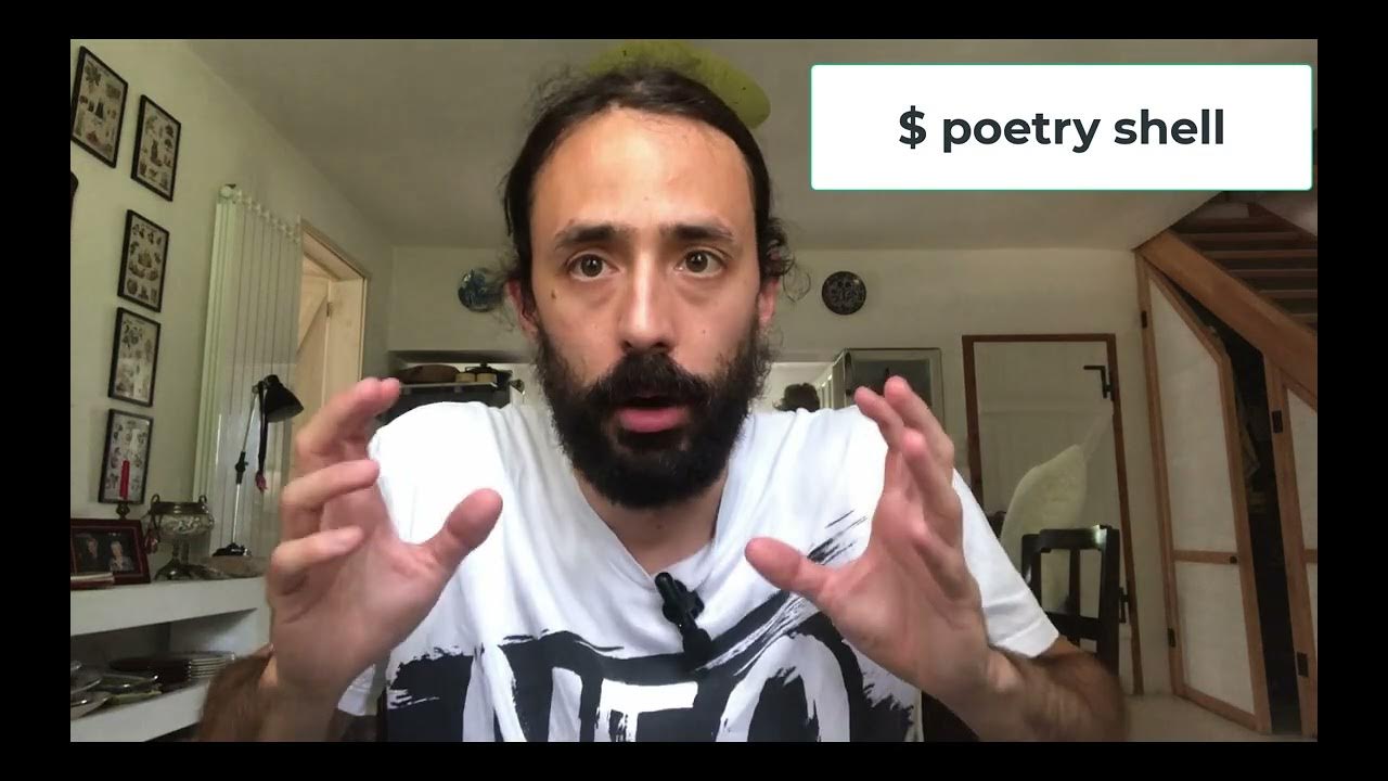 01. Create virtual environment with Python Poetry - YouTube