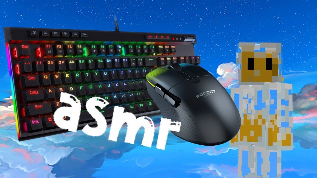 Keyboard and Mouse Pvp 20 cps sounds (satisfying asmr + handcam) - YouTube