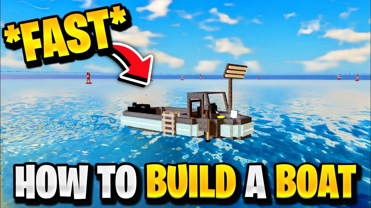 💥*NEW* How To BUILD BOAT In A Wavy Trip Roblox - YouTube