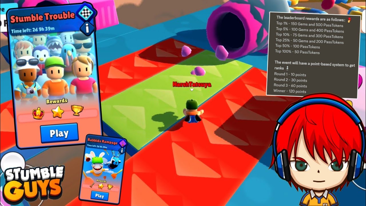 Stumble Trouble Event Leaderboard | Rabbids Event is Back | Stumble ...