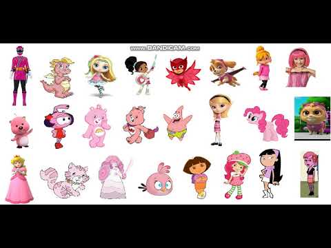 Which One Of These Pink Characters Are Better? - YouTube