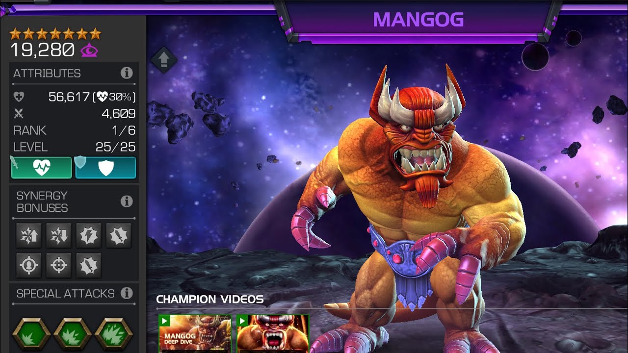 World’s first ever 7 star Mangog! (Marvel contest of champions) - YouTube