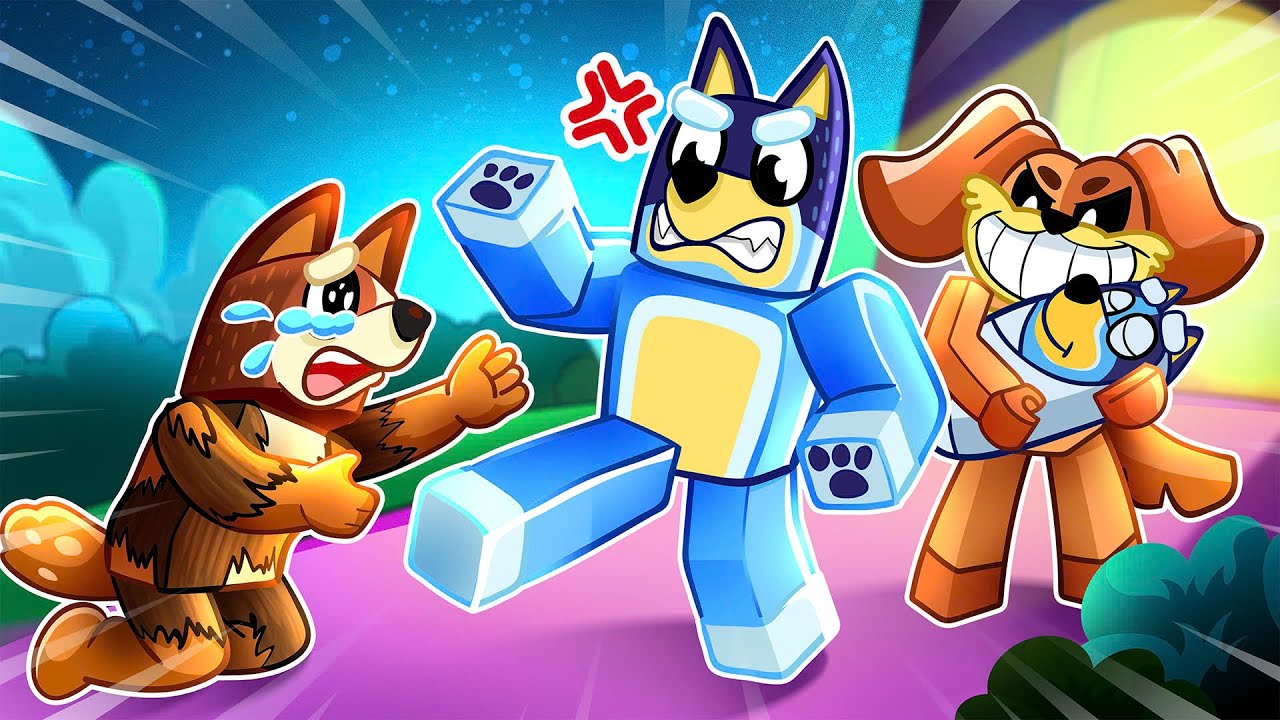 🏡RP - FUNNY MOMENTS : Bluey - The Custody Battle 💔 A Tearful Reunion in ...