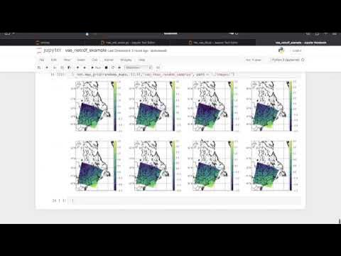 VAE netcdf analysis libraries - YouTube