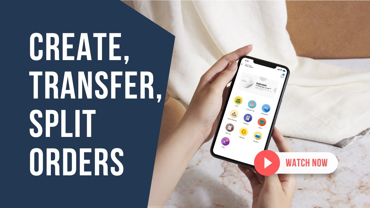 Sajilo360 POS | Create, Transfer, Cancel & Split Orders, Split Bills - YouTube