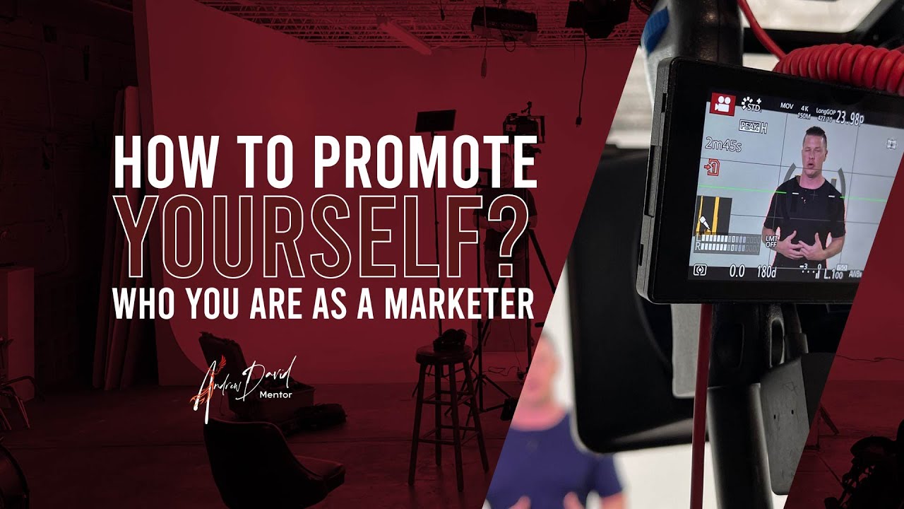 How to Promote Yourself? Who You Are As A Marketer - YouTube