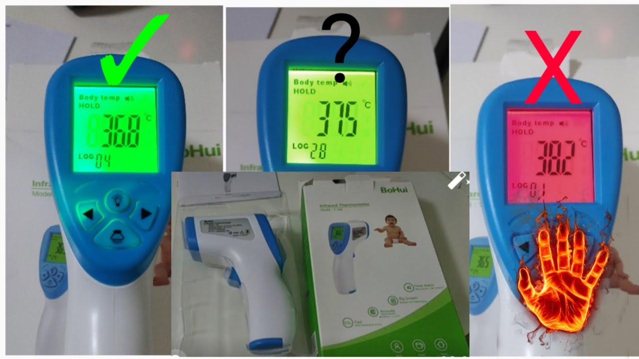 Bo Hui T-168 Temassız Ateş Ölçer İnceleme Ve Kullanıcı Yorumları - YouTube