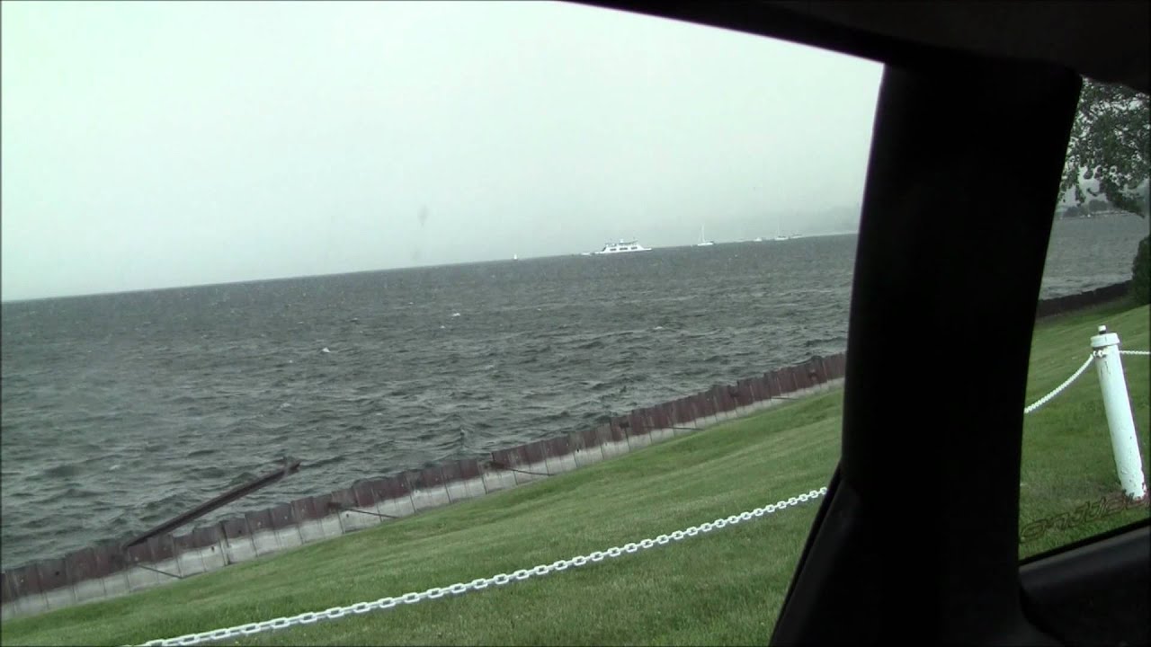 Severe Storm Over Lake Champlain 7-6-MMXI - YouTube
