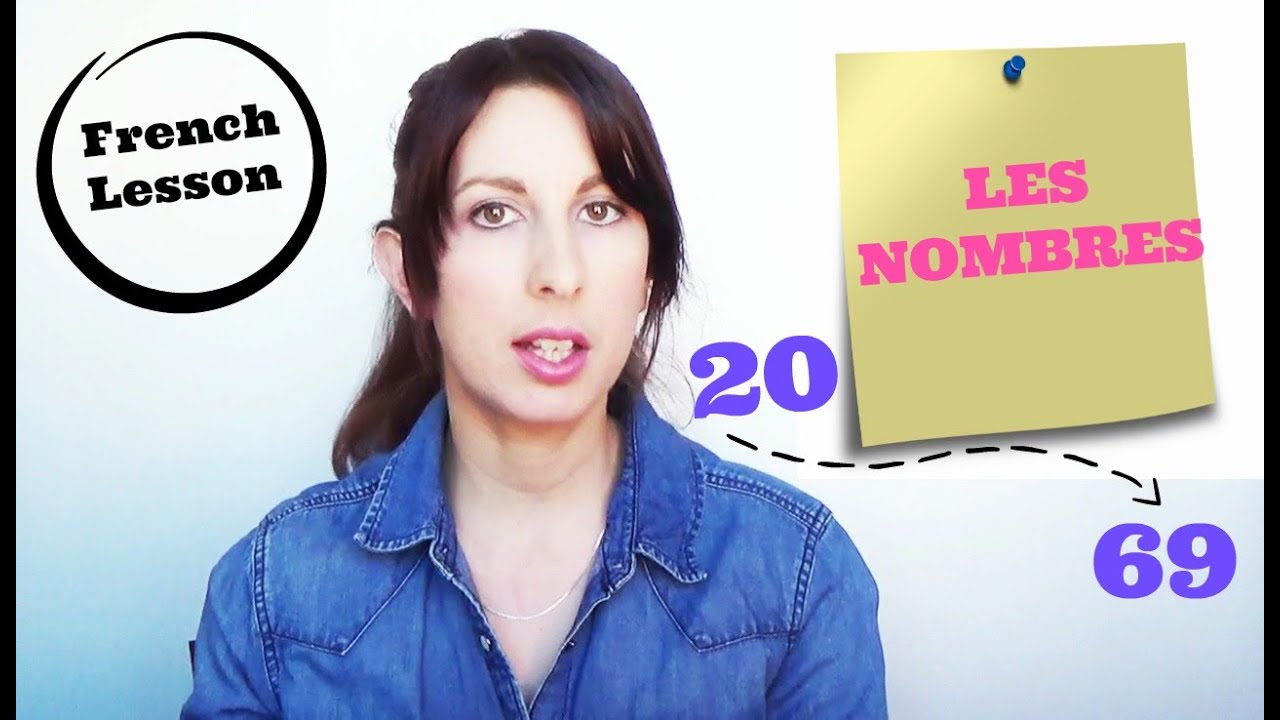 LEARN FRENCH | numbers, nombres : 20 to 69 | FRENCH LESSONS #15 - YouTube