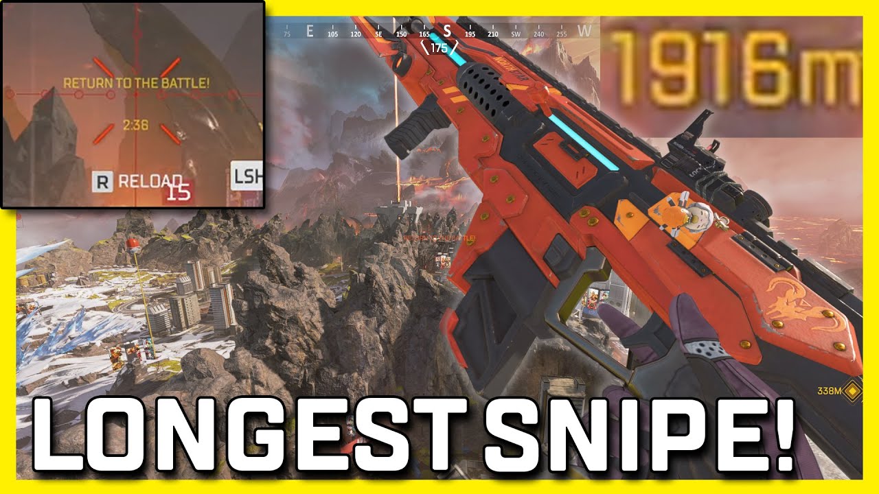 The World's Longest Distance Snipe With Valkyrie In Apex Legends - YouTube