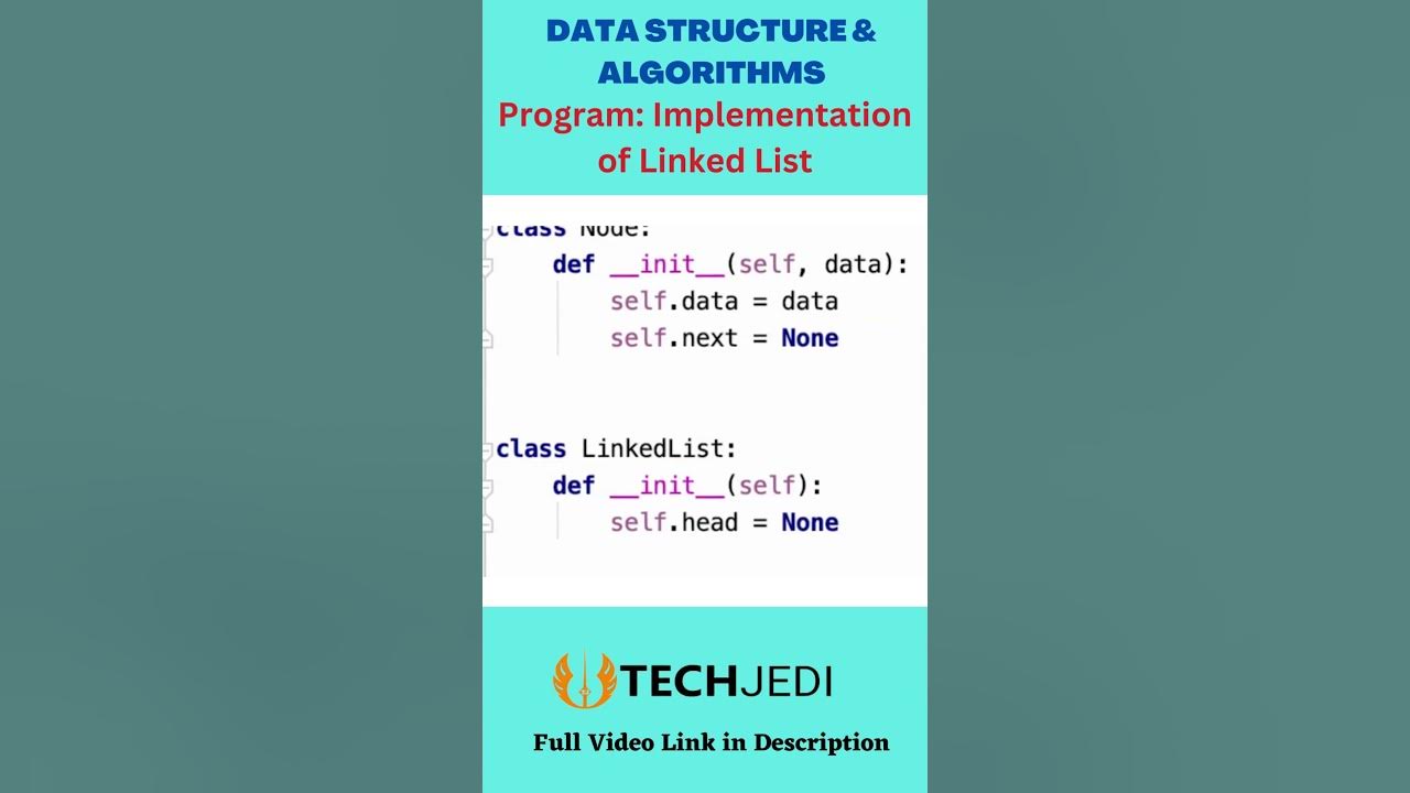 Program Implementation Of Linkedlist Datastructures Algorithms Shorts Youtube 