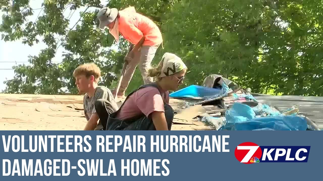 Volunteers use missionary trip to help repair SWLA homes with hurricane ...
