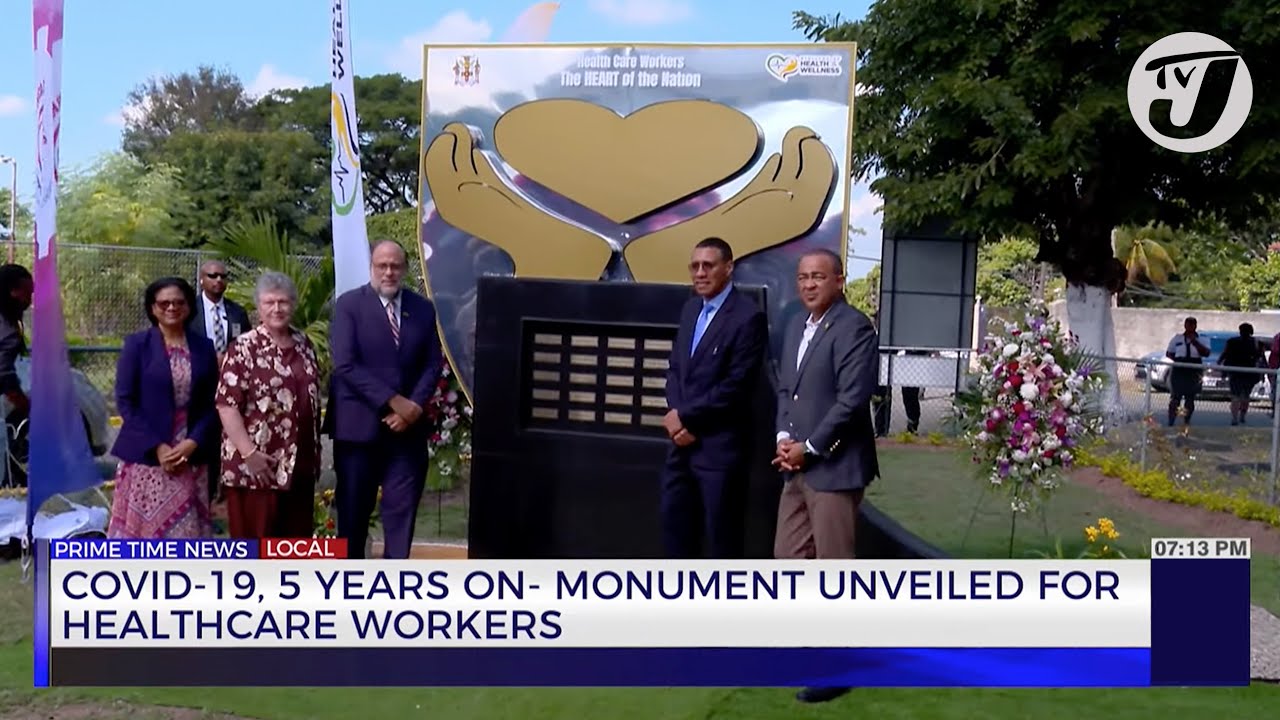 Covid-19, 5 Years on - Monument Unveiled for Healthcare Workers | TVJ ...