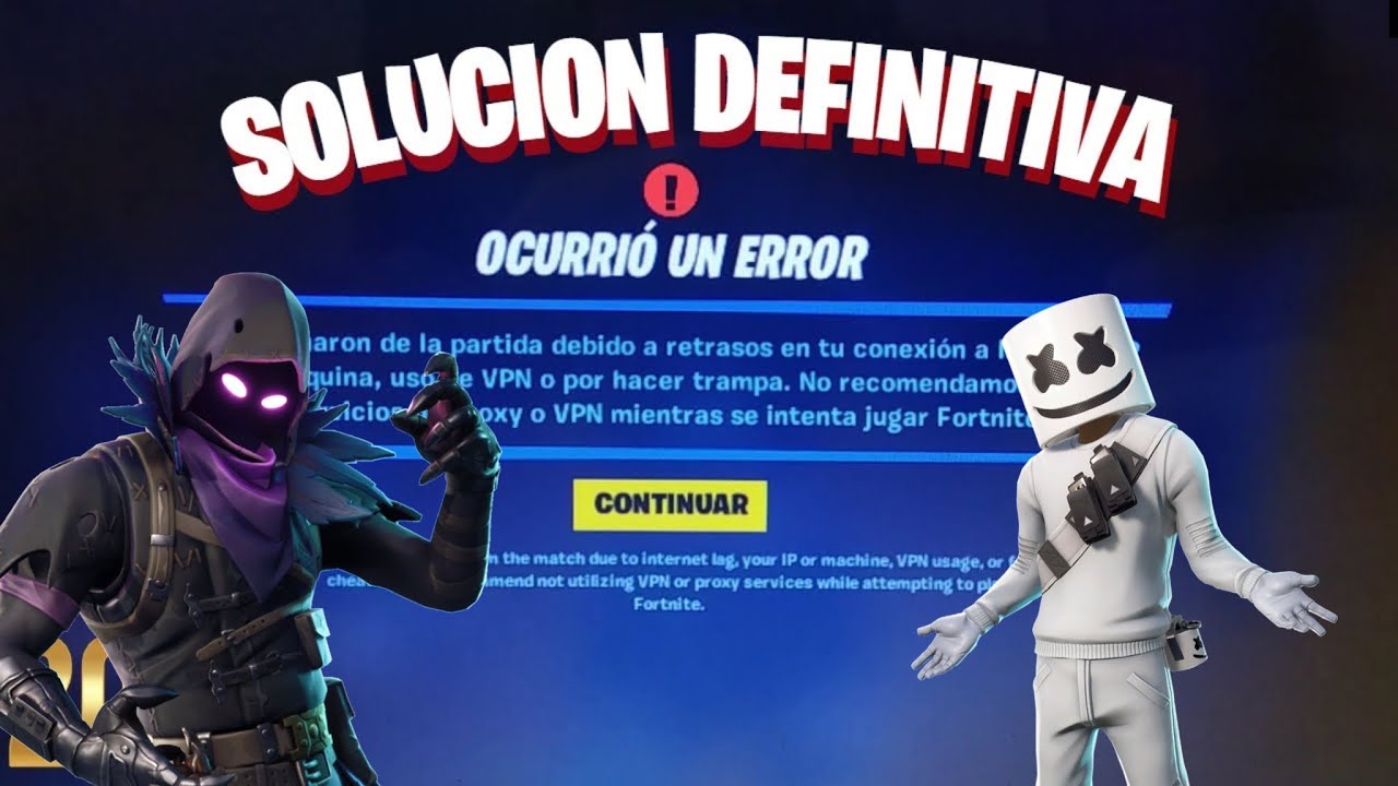 solución definitiva; ocurrió un error, fornite android 2024🤔 ROT Y NO ...