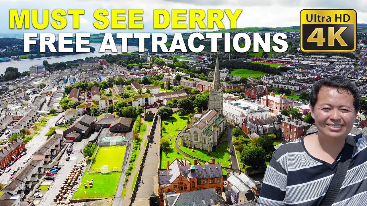 Best of Derry Londonderry (4K) - Guildhall, Walled City, Free Derry ...
