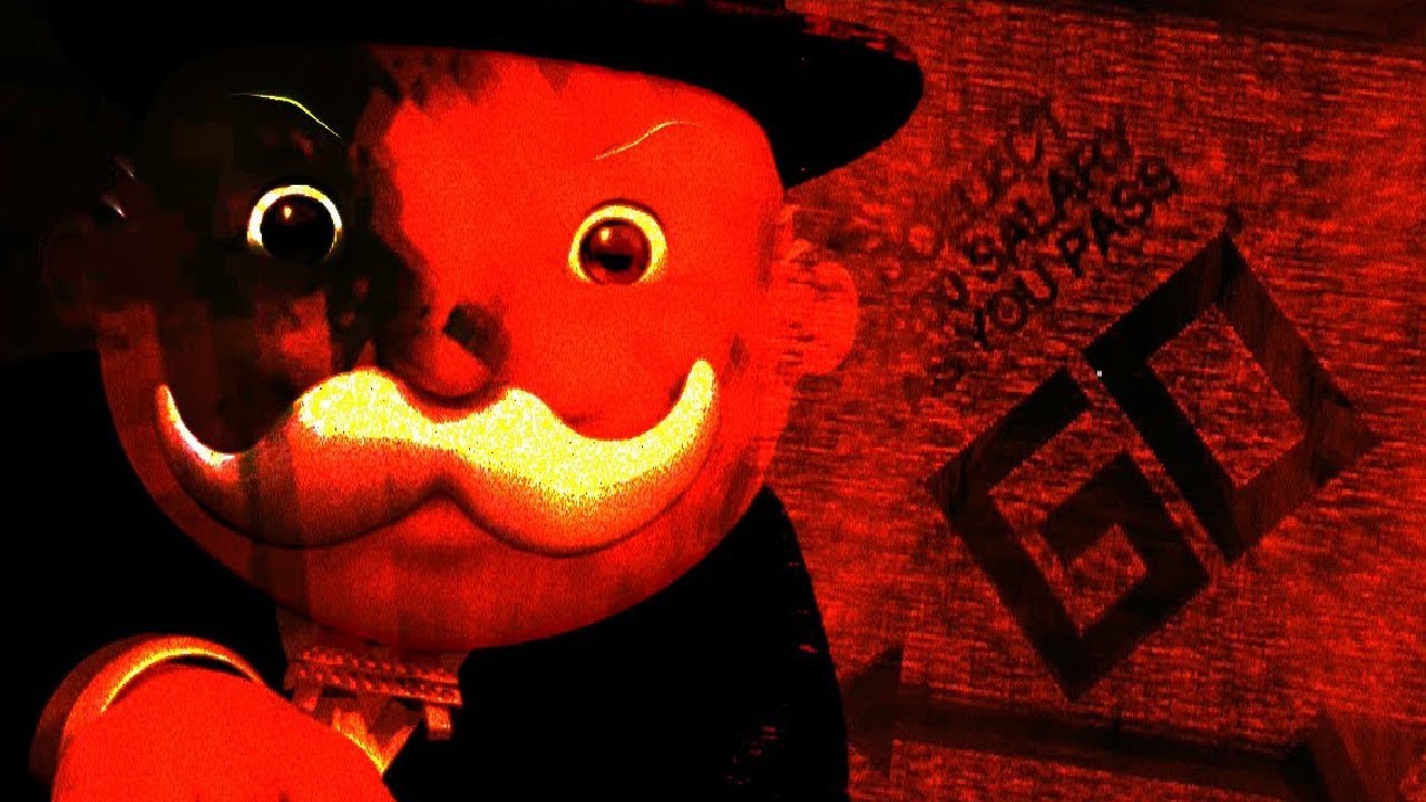 MONOPOLY MAN IS MAD YOU PASSED GO!! MONOPOLY.EXE - YouTube