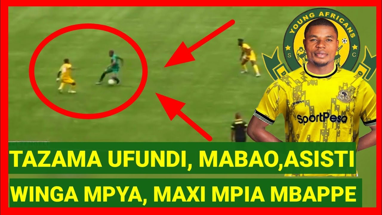 TAZAMA UFUNDI, MABAO NA ASISTI ZA MAXI MPIA WINGA MPYA YANGA, NI FUNDI ...
