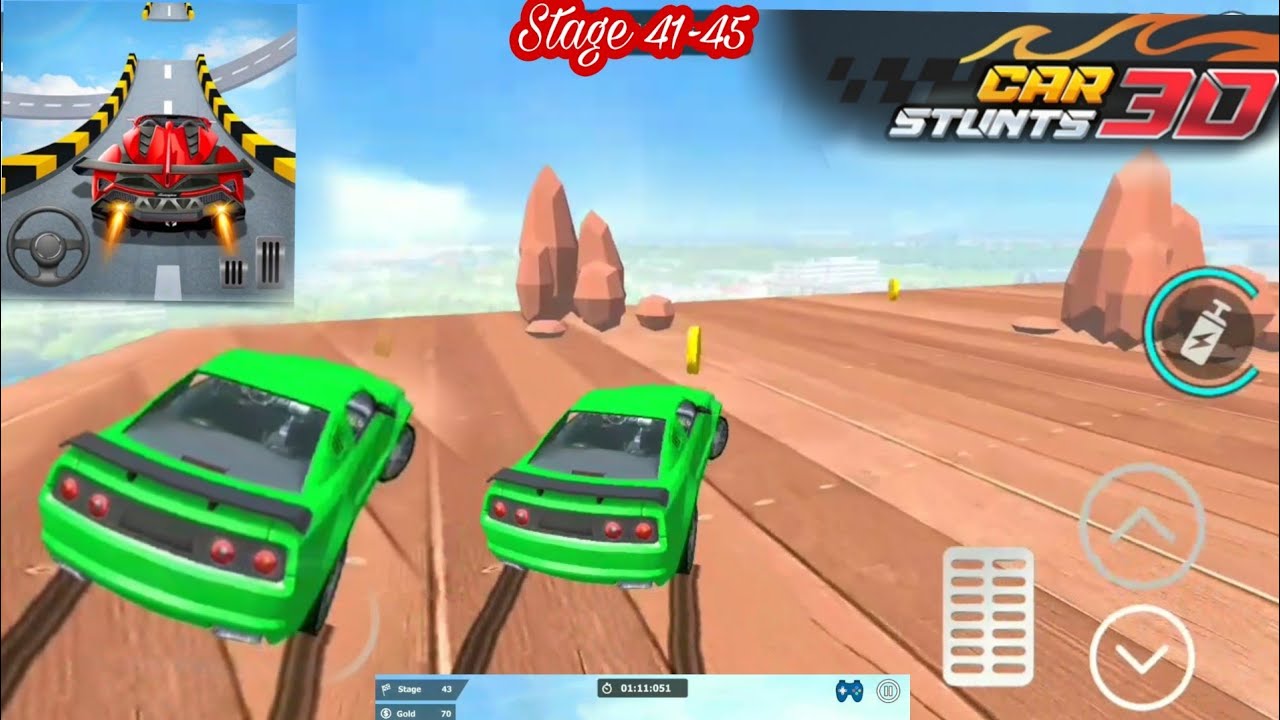 Car Stunts 3D Free_Extreme City GT Racing _ Stage 41-45 Complete_Super ...