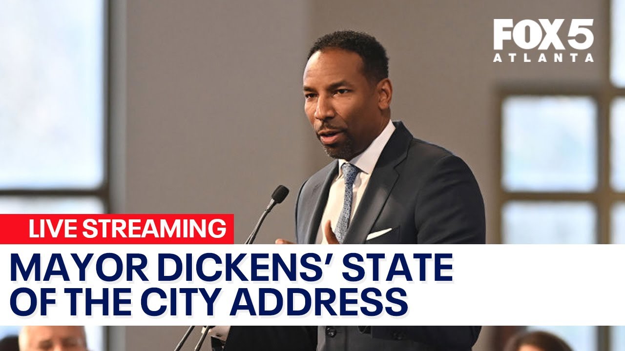 WATCH LIVE: Atlanta Mayor Andre Dickens 2024 State of the City Address ...