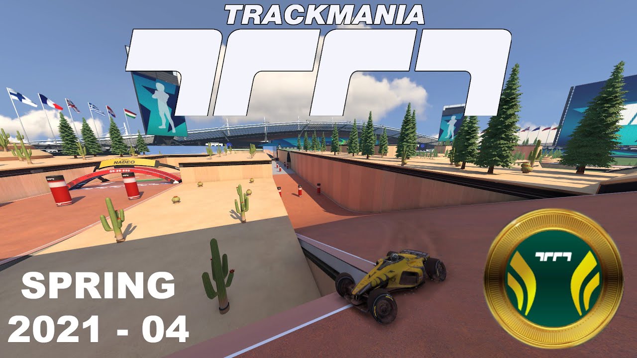 Trackmania 2020 - Spring 2021 - 04 (Author Medal) - YouTube