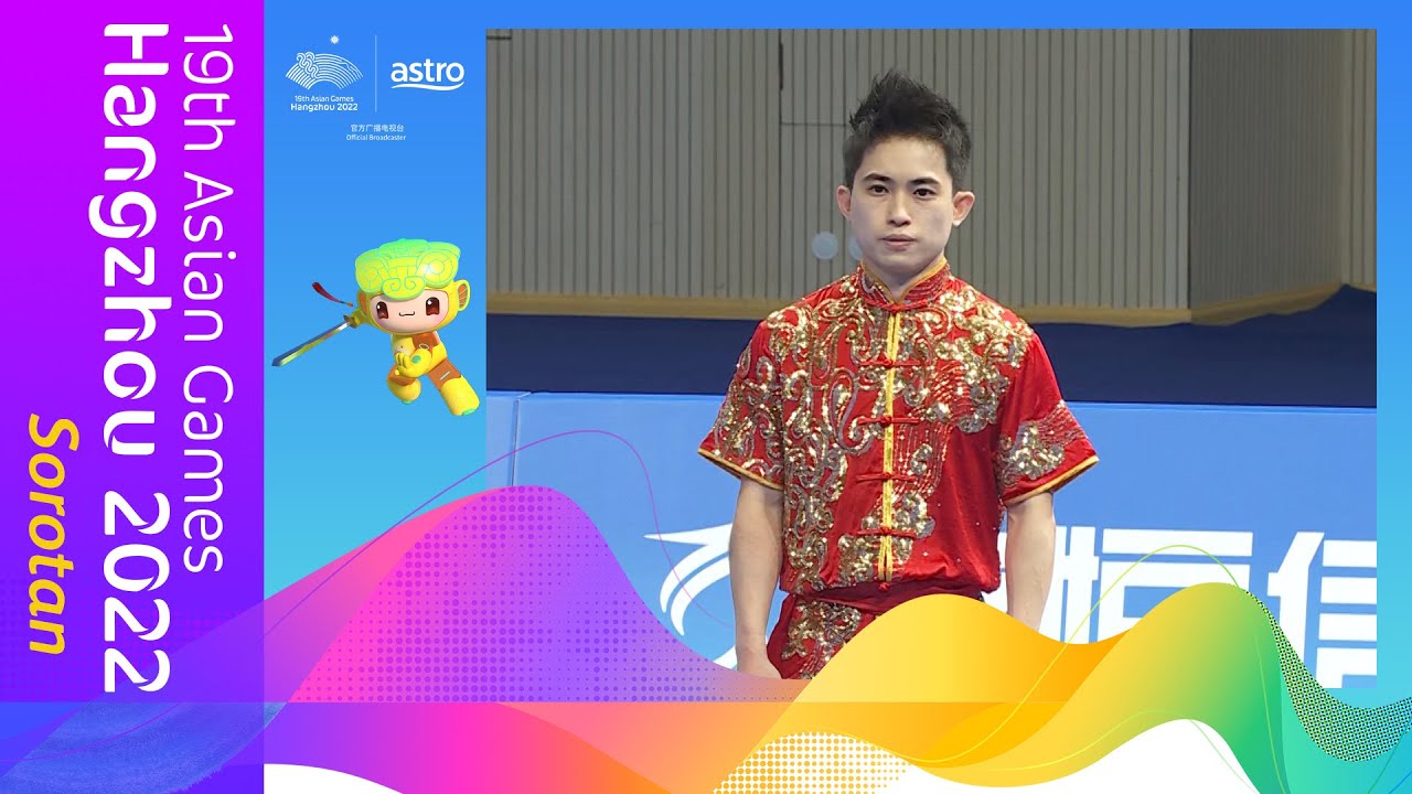Wong Weng Son | Wushu (Changquan) | Final | Sukan Asia Hangzhou 2022 ...