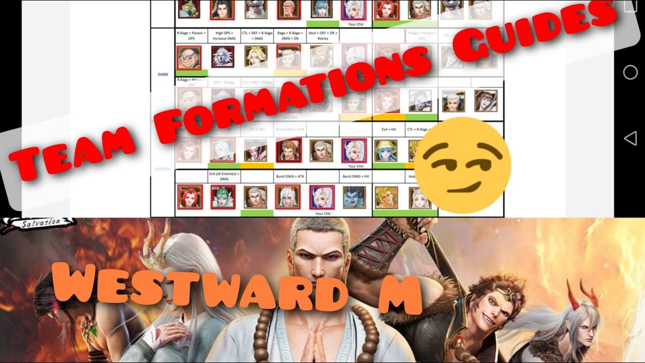 Westward M - Tips ~ Team Formation for All Factions 😍 (with Subtitles ...