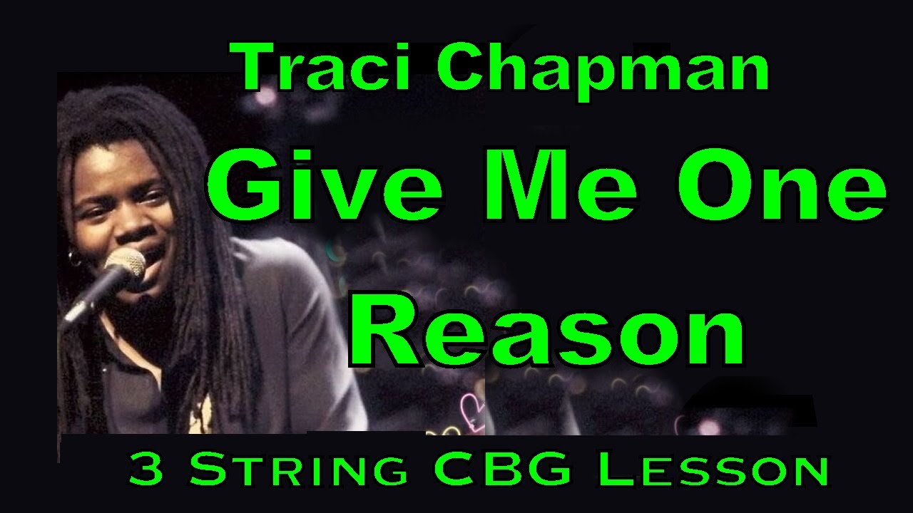 Tracy Chapman Give Me One Reason 3 String Beginner Cigar Box Guitar ...