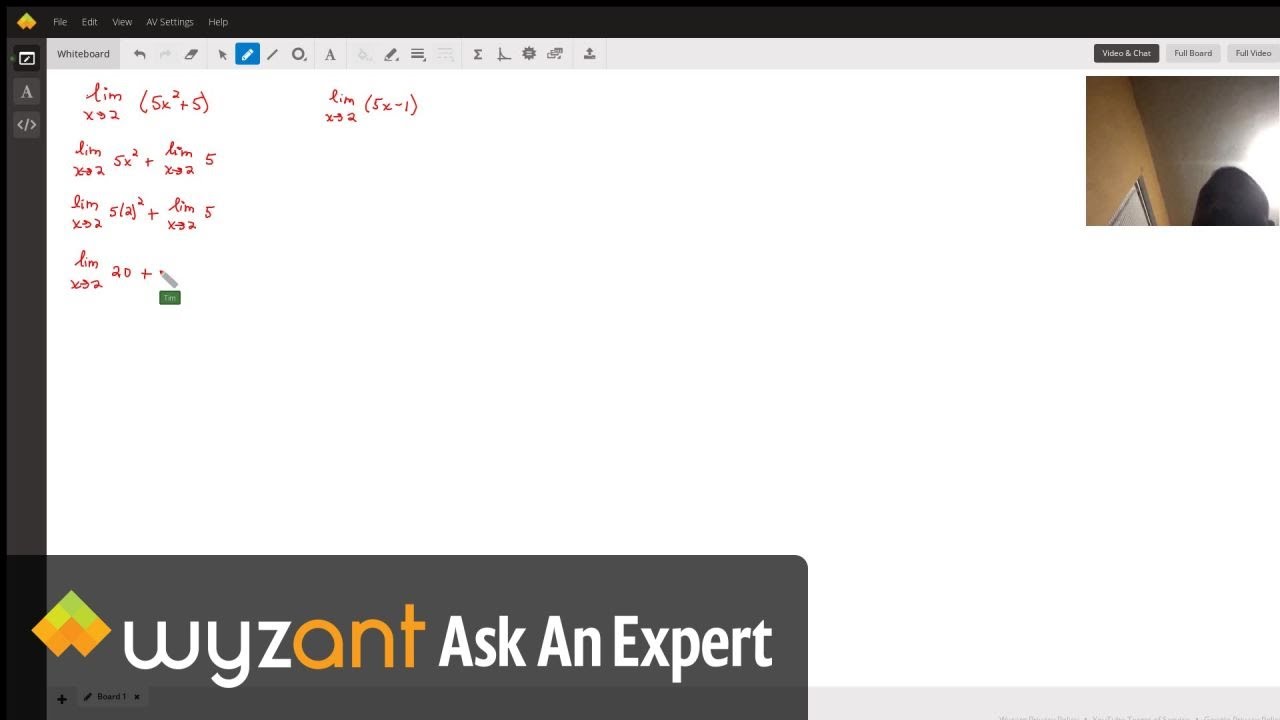 Calculus Evaluating Limits Using Limit Laws YouTube