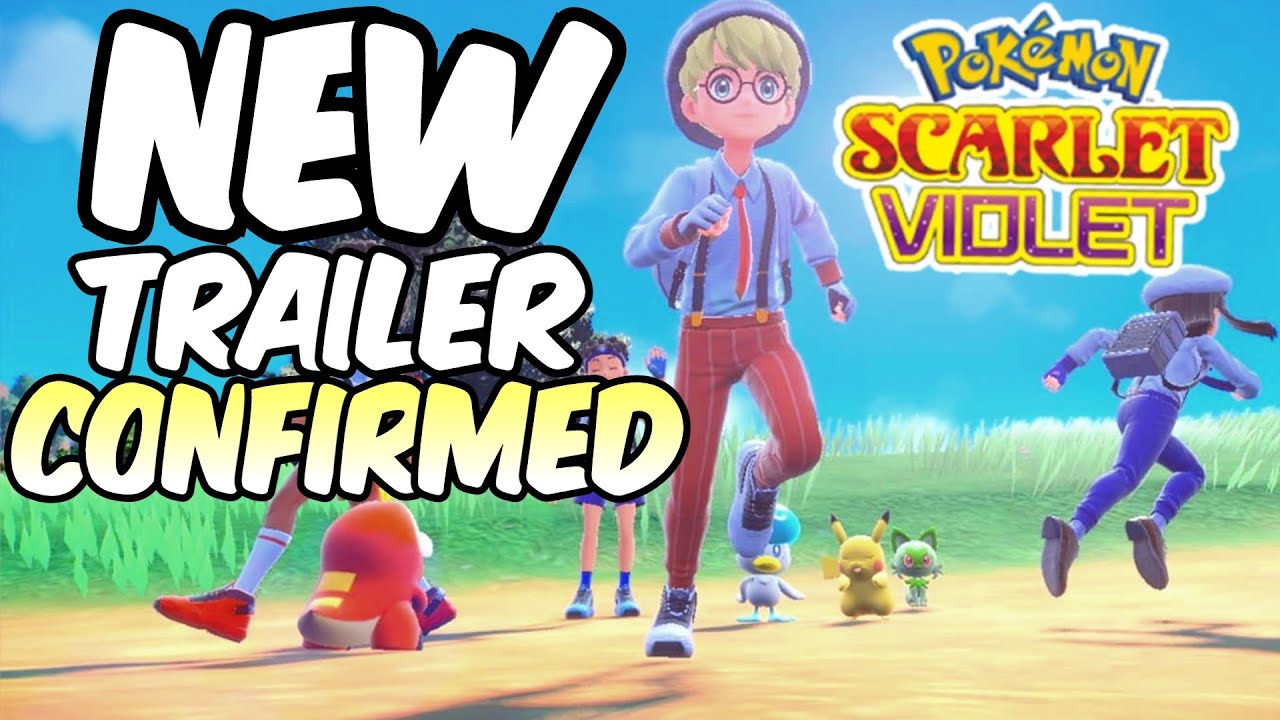 New OFFICIAL Pokemon Scarlet Violet Trailer Confirmed for Tomorrow ...