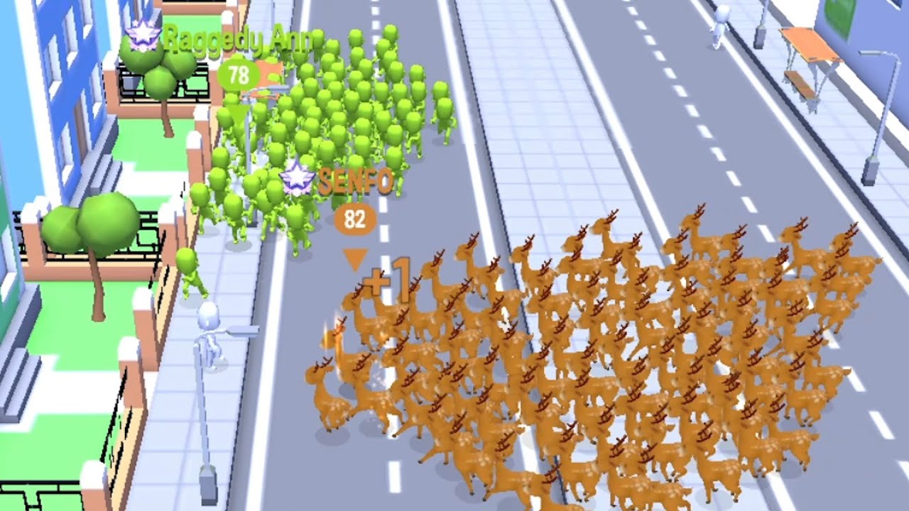 Crowd City World Record Map Control: 100.00% #25 - YouTube