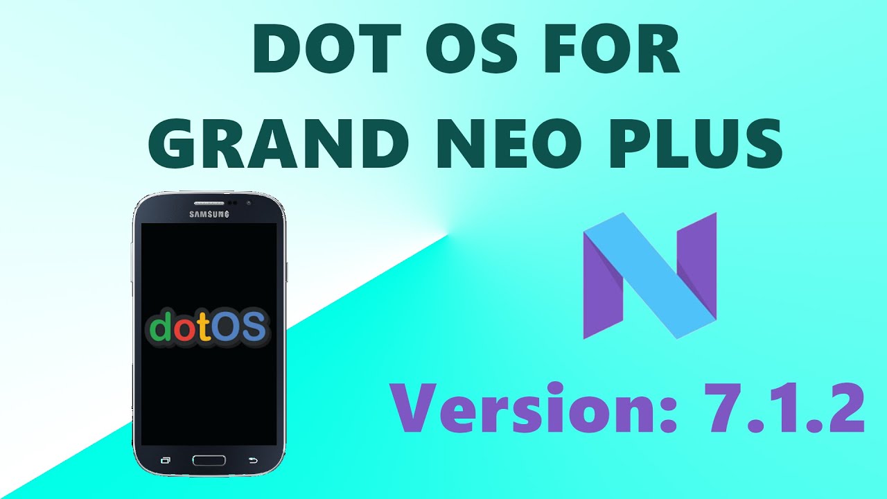 DOT OS v1.2 ON GRAND NEO PLUS - YouTube