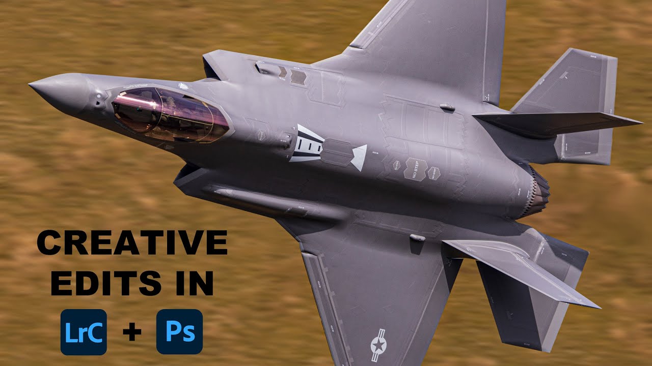 Creative Aviation Edits in Lightroom & Photoshop - YouTube