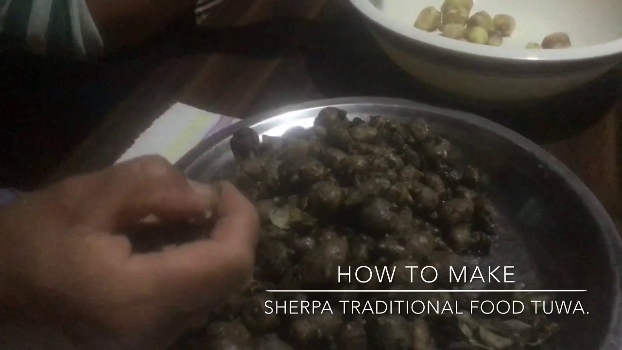 How to make Sherpa Traditional food Tuwa - YouTube