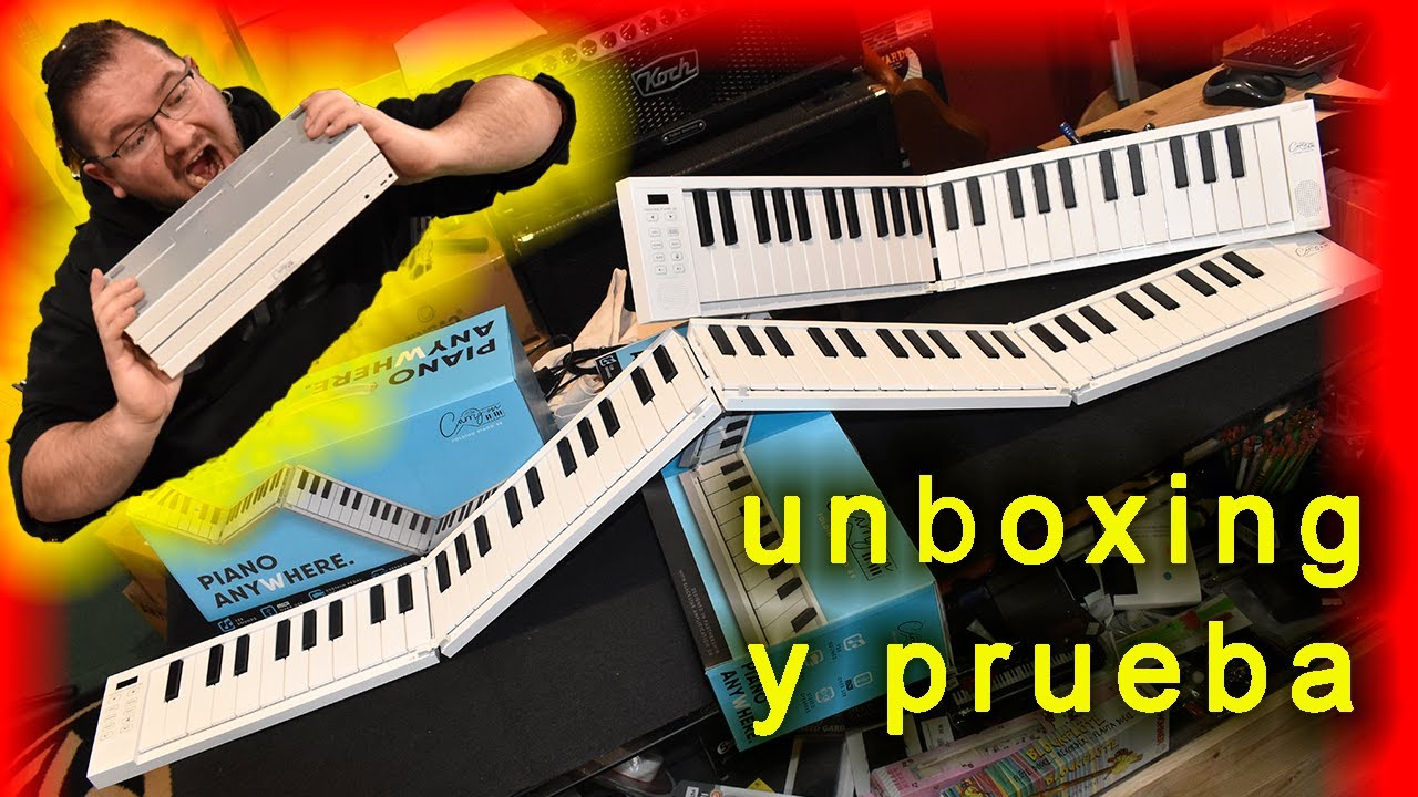 Carry On Piano plegable Unboxing y un poco explicado | @mackpro13 - YouTube
