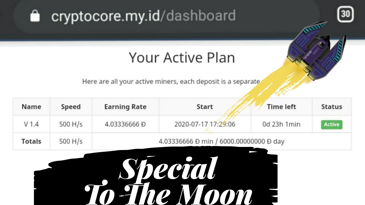 Cara Deppsit Sirus Cryptocore | Bukan Situs HYIP - YouTube