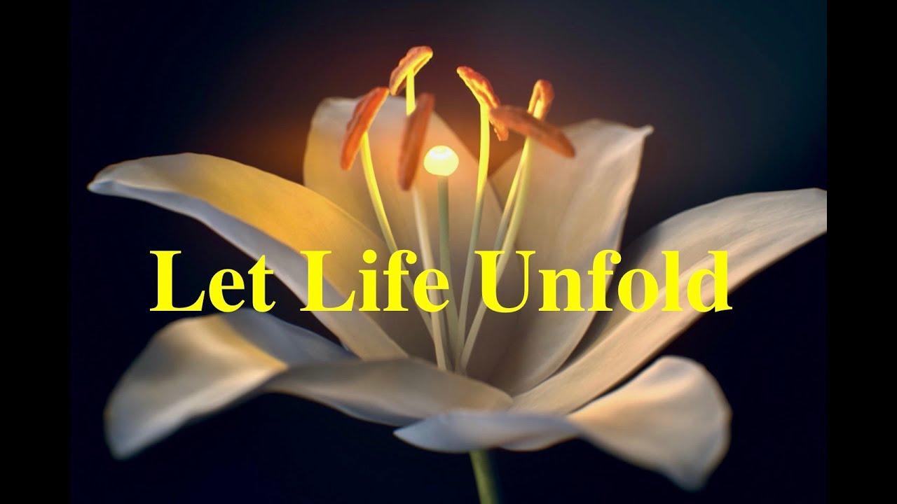 Let Life Unfold - Quotes - YouTube