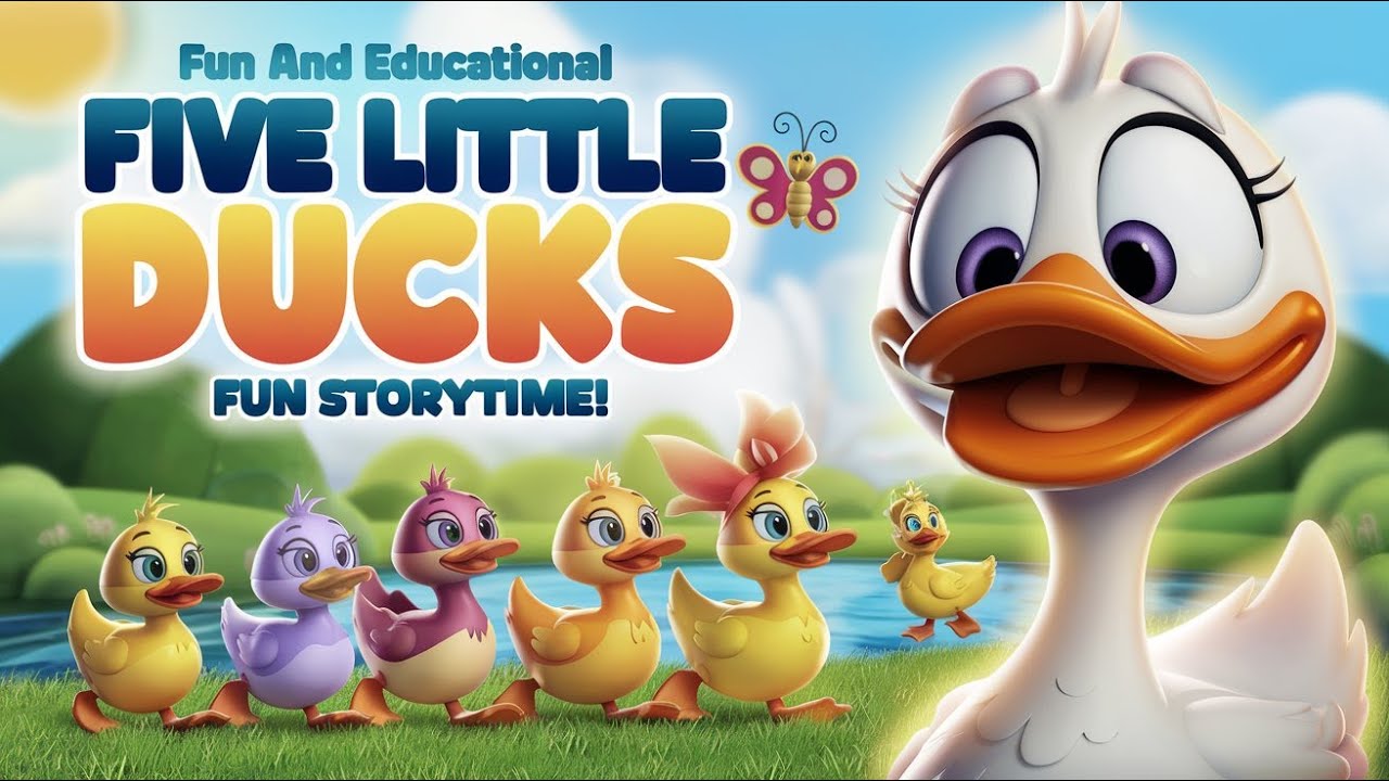 Five little Ducks | Part 2 | Nursery Rhymes & Kids Songs - YouTube