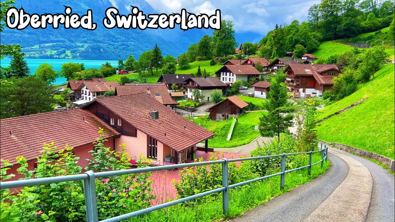 Oberried, Switzerland walking tour 4K - Incredibly beautiful villages ...