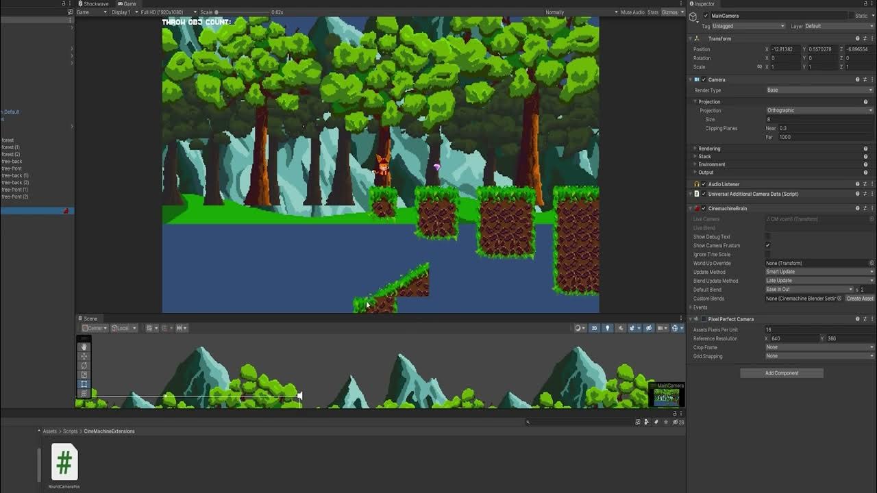 Unity Pixel Perfect Camera Flicker Bug - YouTube