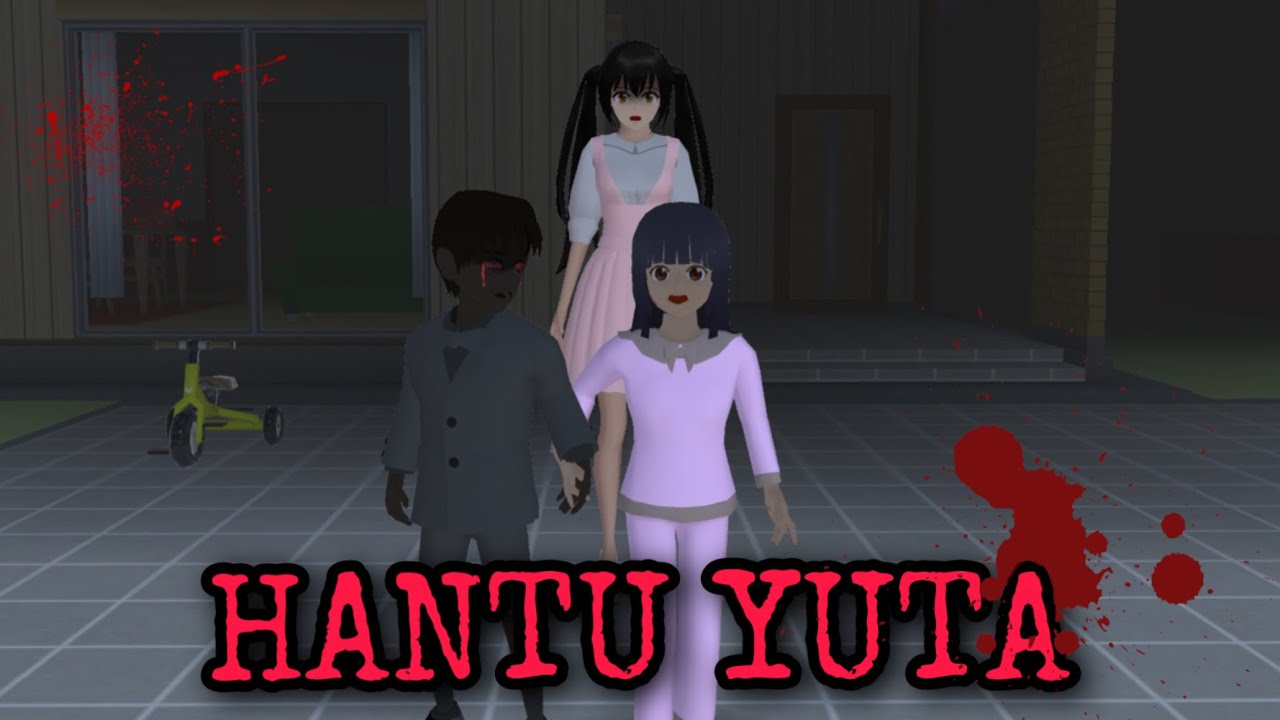 HANTU YUTA || HORROR MOVIE SAKURA SCHOOL SIMULATOR - SAKURA HOROR - YouTube
